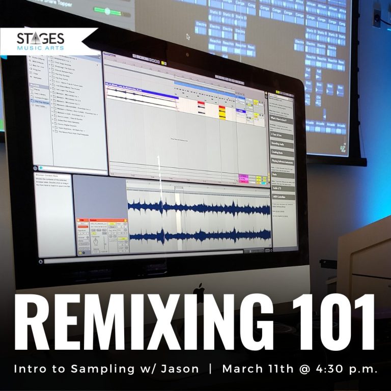 Remixing 101: Intro to Sampling - Stages Music Arts
